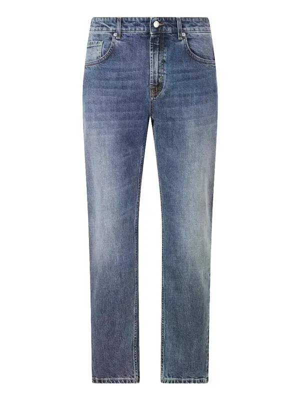 DEPARTMENT 5 Straight-leg Jeans With Faded Effect - Blue