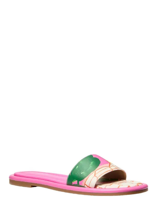 Michael Kors X Christina Zimpel Dana Slide Sandal - Pink