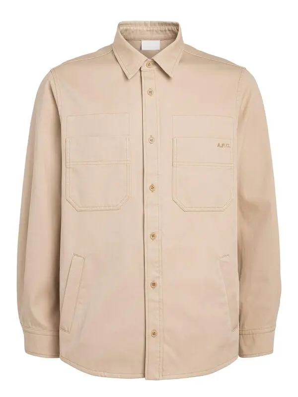 A.p.c. Organic Cotton Noah Jacket - Beige