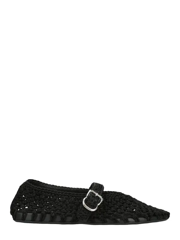 Alaïa Knotted Ballet Flats - Black
