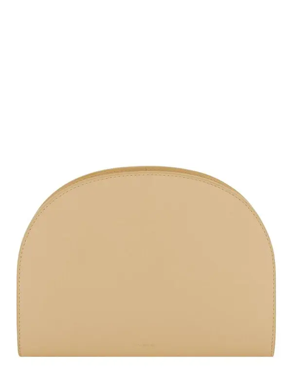 Vince Nappa Leather Crossbody Wallet - Chamomile