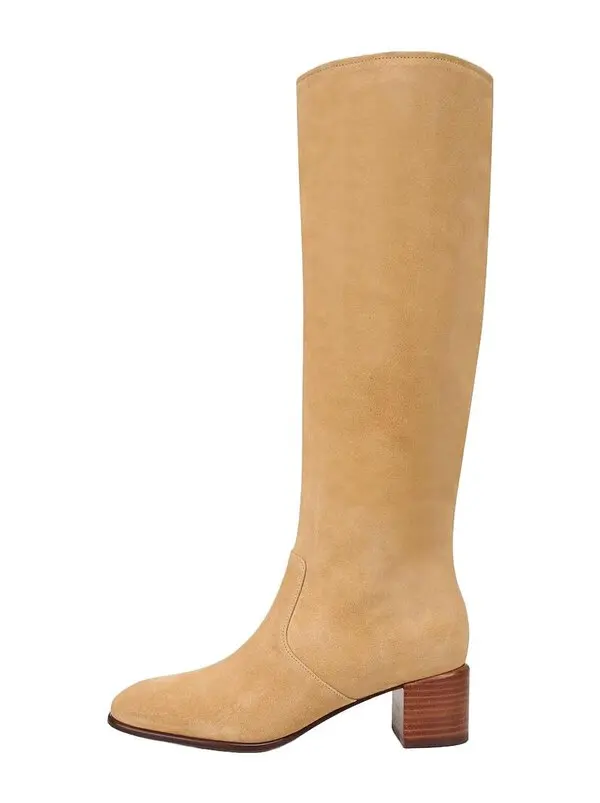 Vince Arabel Tall Suede Knee Boot - Miele