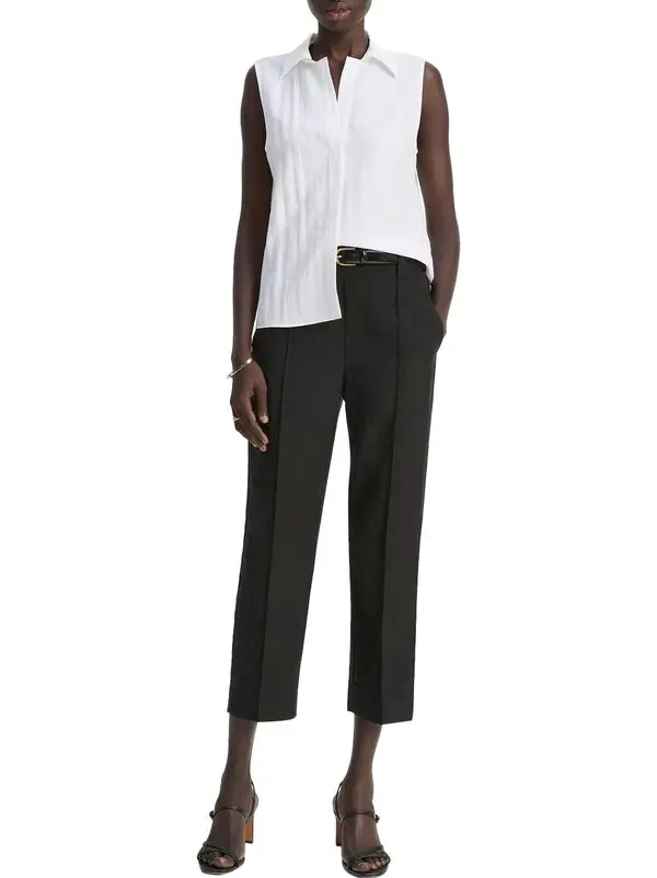 Vince Utility Tab-detail Pull-on Pant - Black