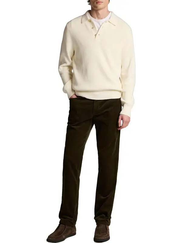 Vince Dylan Slim 5-pocket Stretch-cotton Corduroy Pant - Night Leaf