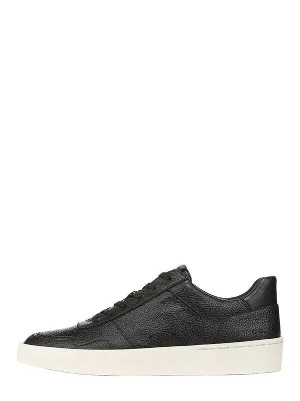 Vince Peyton Sneaker With Contrast Piping - Black