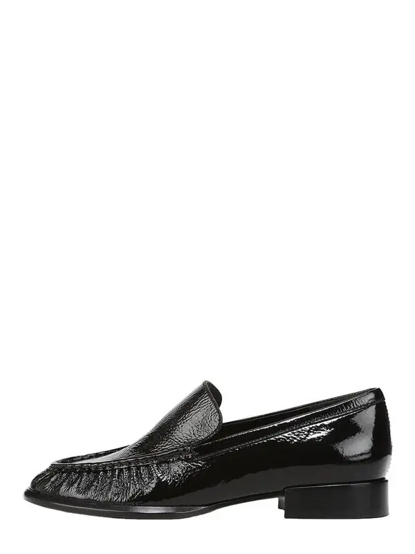 Vince Nora Patent Leather Loafers - Black