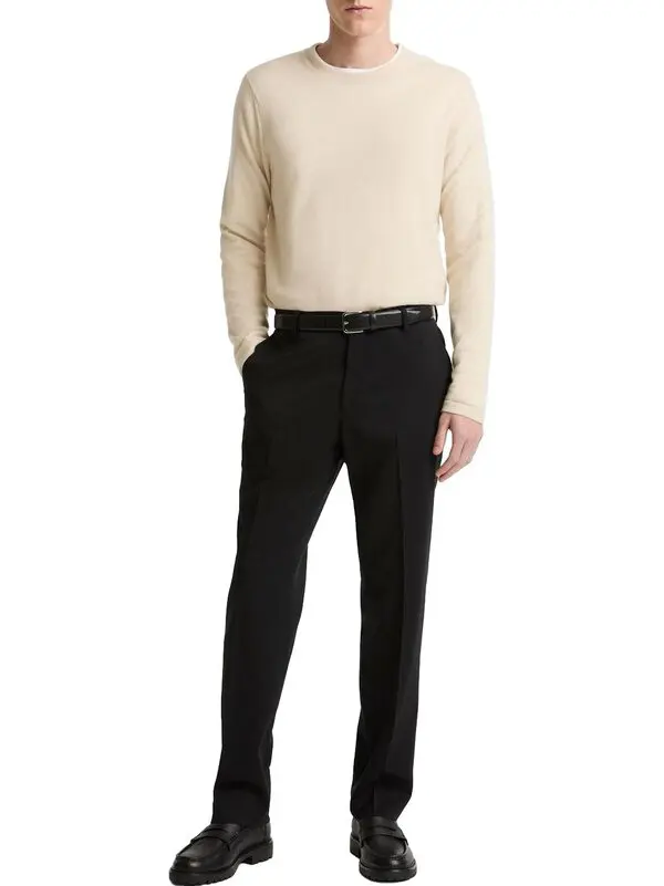 Vince Wool Classic Trousers - Black