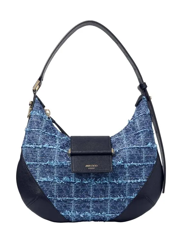 JIMMY CHOO Bar Shoulder Bag - Navy