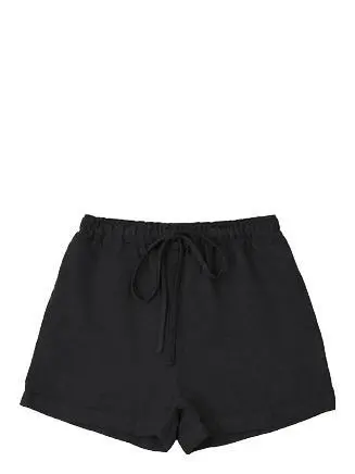 VIR VITA Ida Linen Short - Black