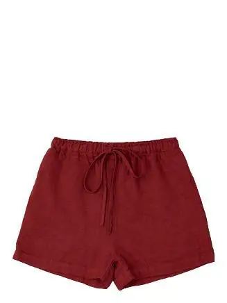 VIR VITA Ida Linen Short - Sun Dried Tomato