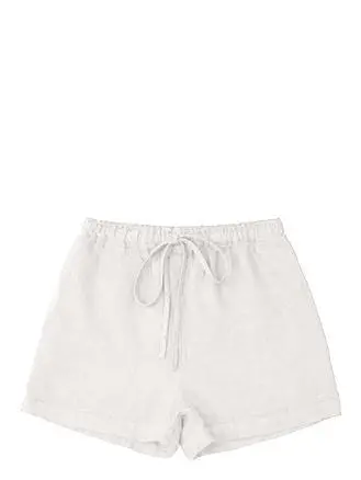 VIR VITA Ida Linen Short - White