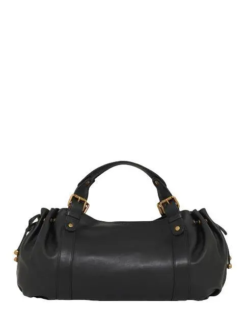 Gerard Darel 24h Leather Handbag - Black