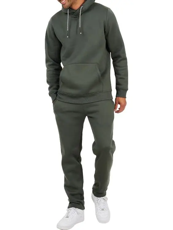 BRAVE SOUL Hoodie And Jogger Set - Green