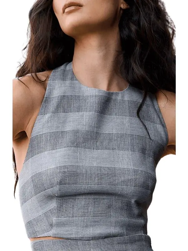 THE IQ COLLECTION Musa Top - Grey