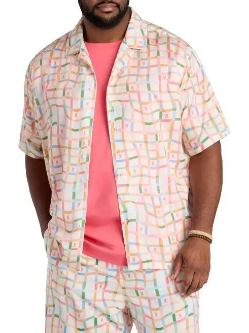 Psycho Bunny Big & Tall Atlas Sport Shirt - Pristine