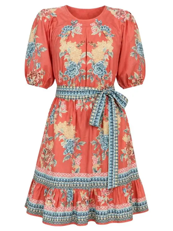 RAISHMA Petula Dress - Orange