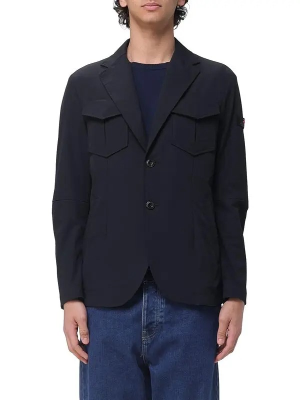 Peuterey Orkney Single-breasted Lightweight Jacket - Black