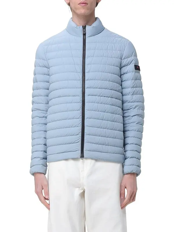 Peuterey Quilted Zip-up Jacket - Blue