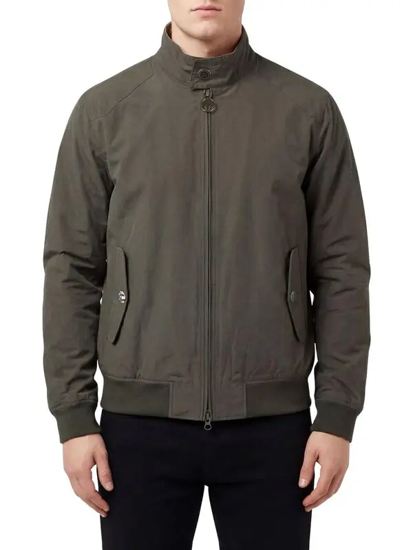 Barbour Bomber Jacket - Sage