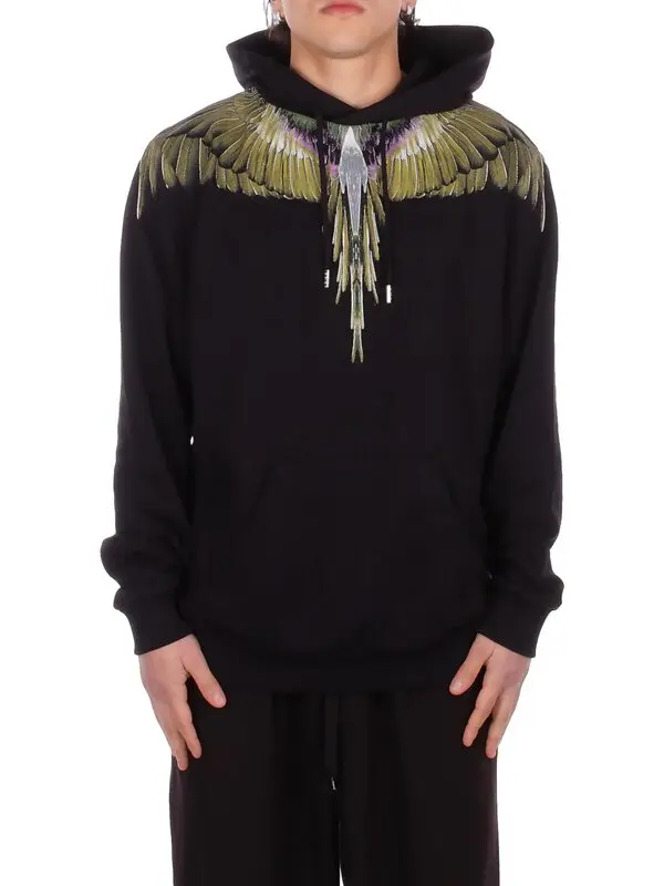 COUNTY OF MILAN Graphic Hoodie - Black