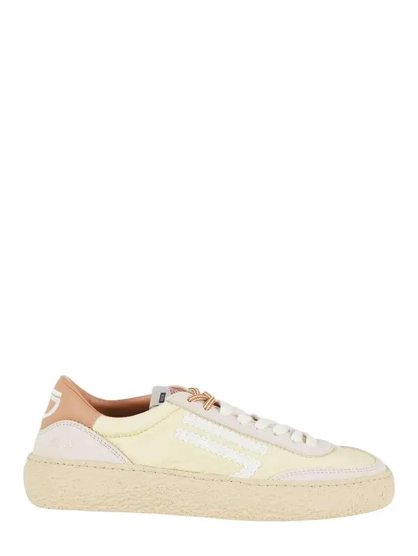 PURAAI Lace Up Sneakers - Yellow