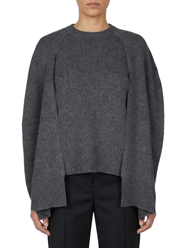 TOTEME Ribbed Sweater - Grey