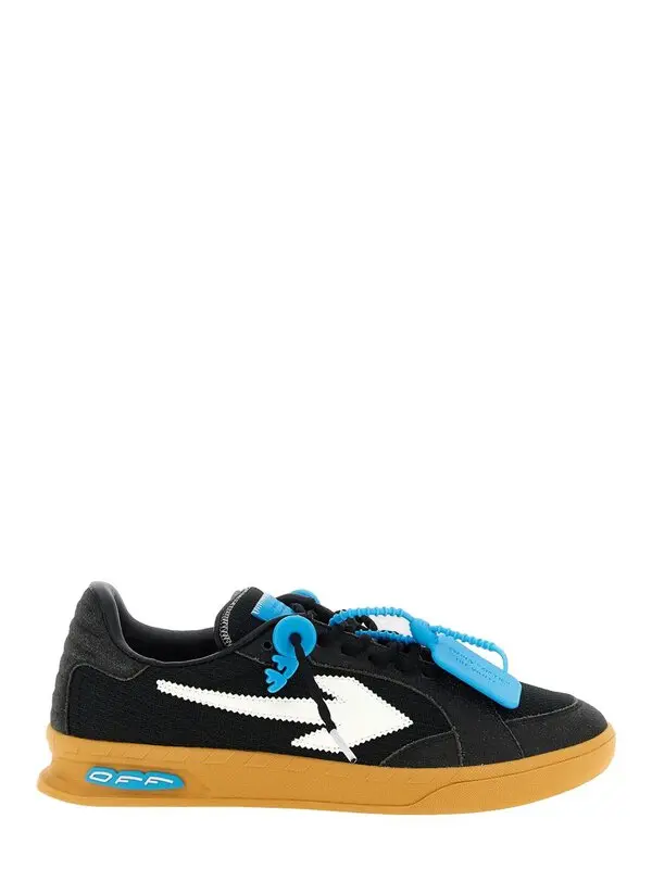 Off-White End Of Play" Low Top Sneakers - Black