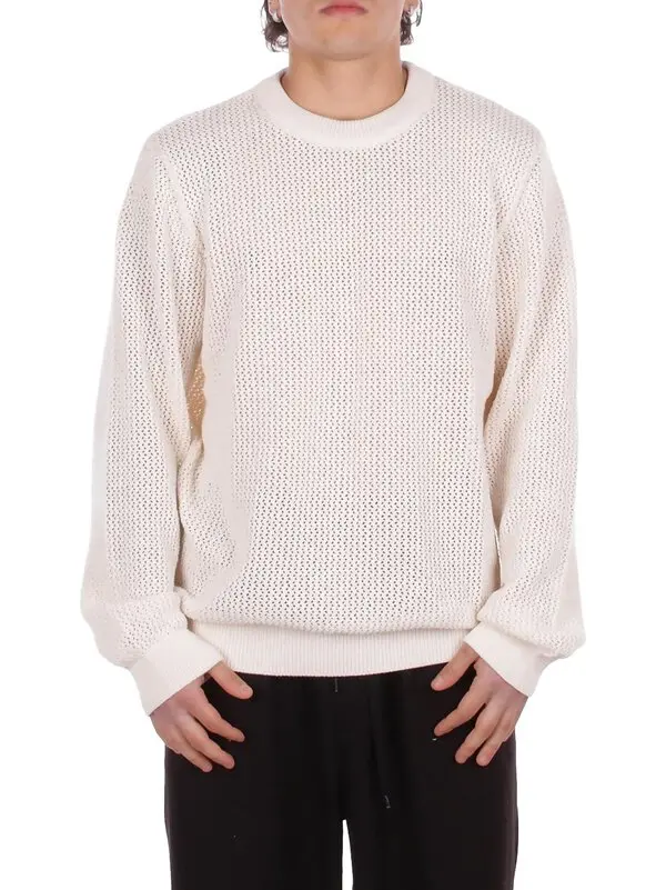 Carhartt Work In Progress Textured Knit Sweater - Cream