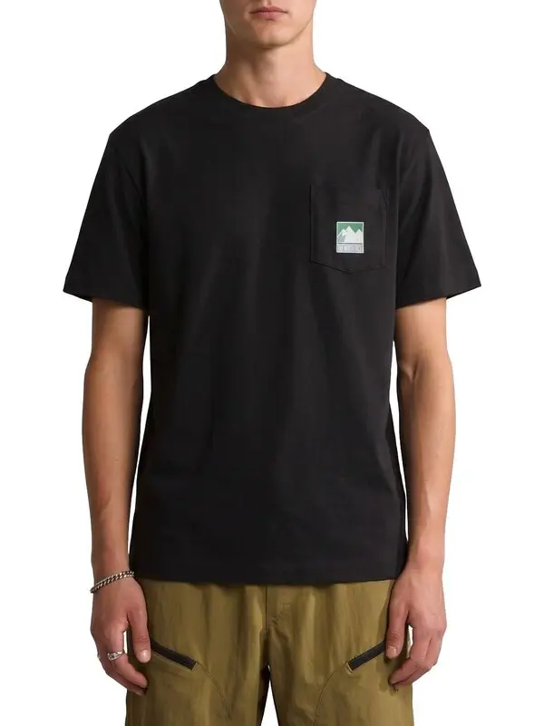 The North Face Cotton T-shirt With Logo - Black