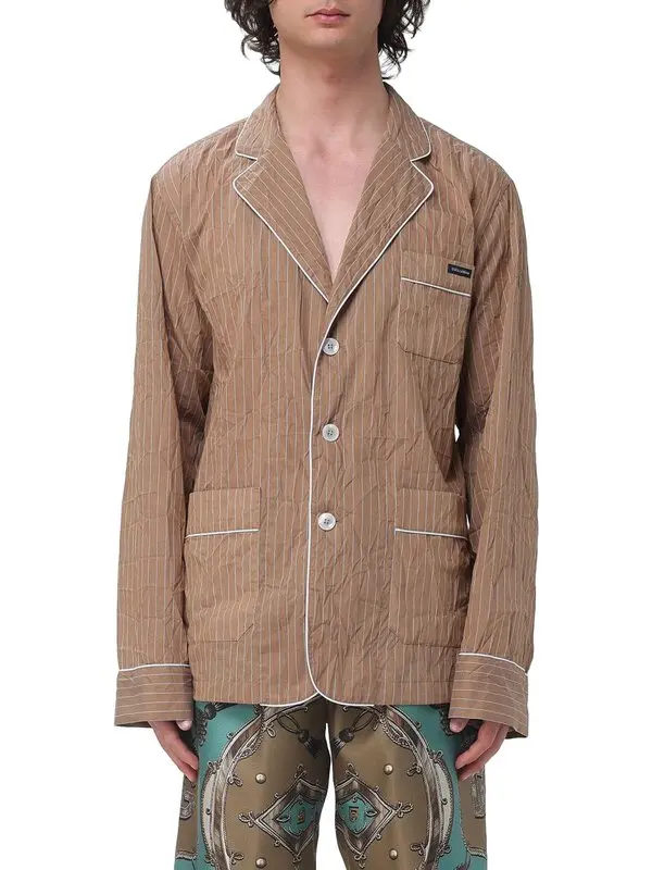 Dolce & Gabbana Button-detailed Jacket - Striped