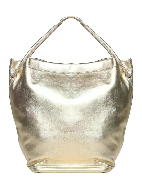 BIASIA Metallic Effect Tote Bag - Gold