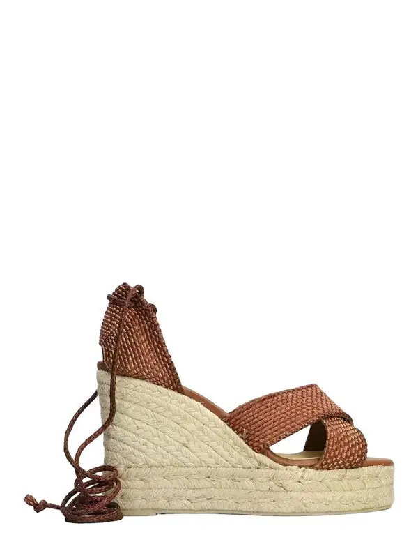 CastaÑer Becca Wedge Sandals - Brown