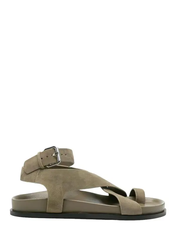 A.emery Jalen Flat Sandals - Green