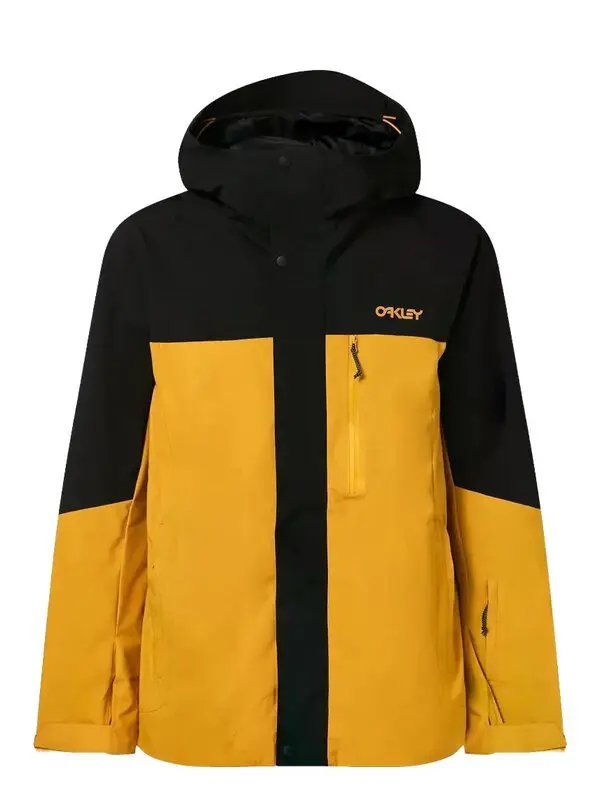 Oakley Color-block Hooded Shell Jacket - Yellow