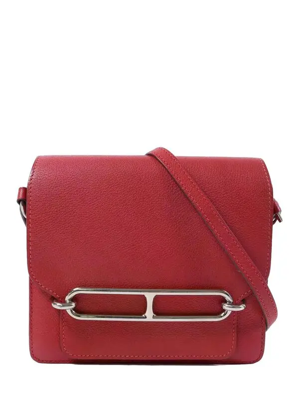 Hermès Mini Roulis Shoulder Bag - Red