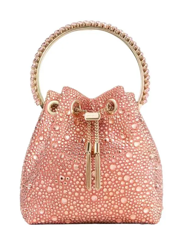 JIMMY CHOO Bon Bon Bucket Bag - Pink