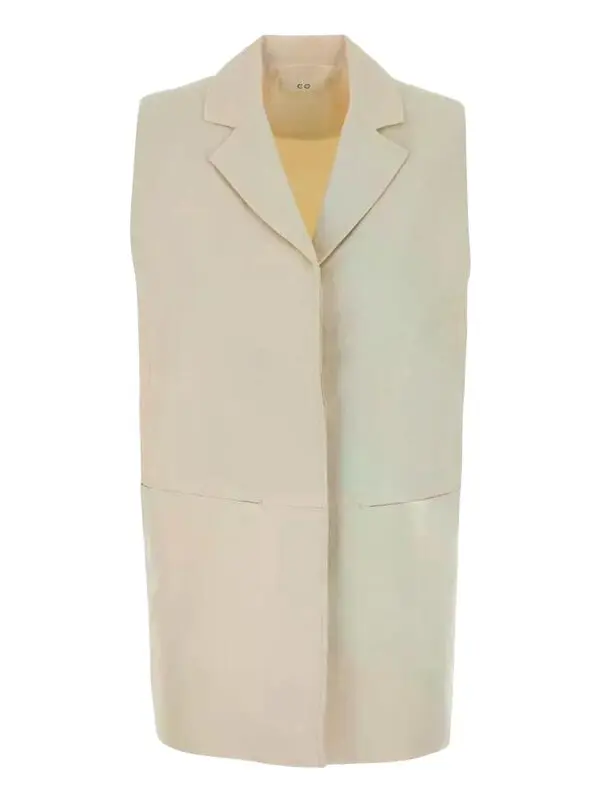 Co Notch Lapel Waistcoat - Neutrals