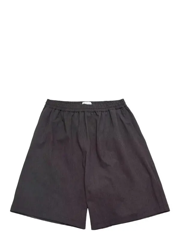 BONSAI Wide-leg Track Shorts - Grey
