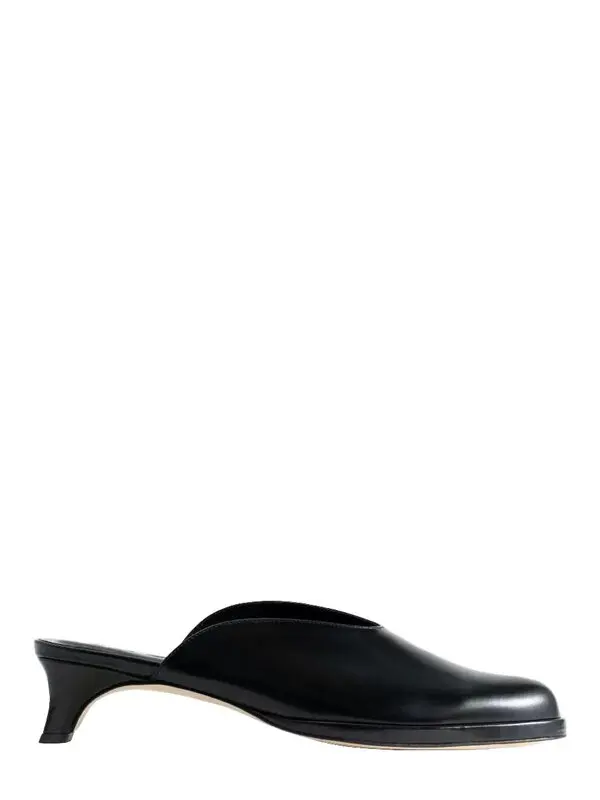 By Far Babylady Patent-leather Mules - Black