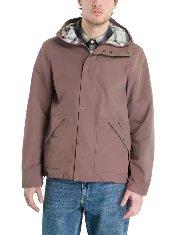 Barbour Baywick Hooded Jacket - Brown