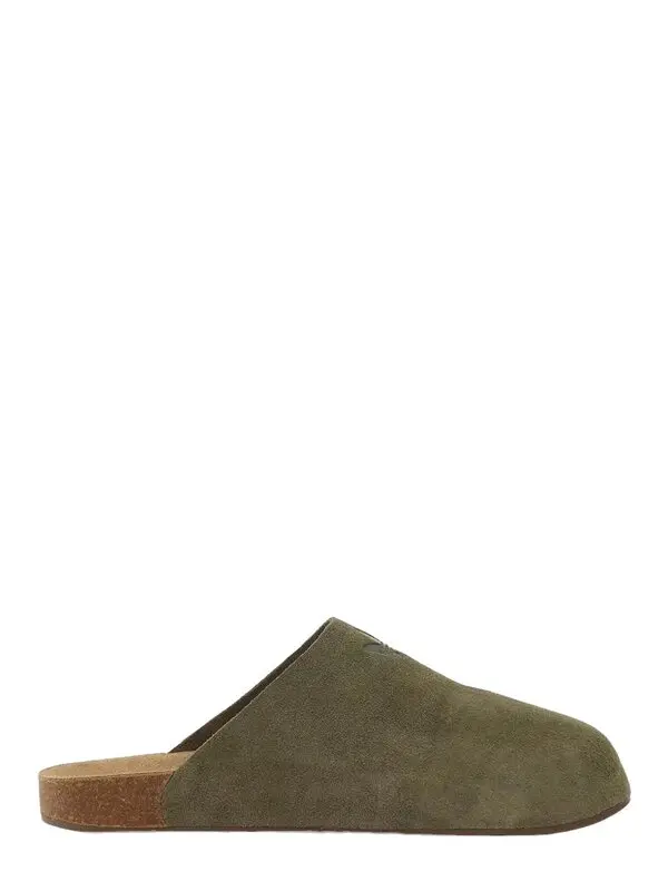 Adidas Adimule Suede Mules - Green