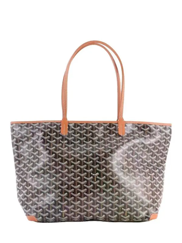 Goyard Artois Tote Coated Canvas Mm Shoulder Bag - Brown