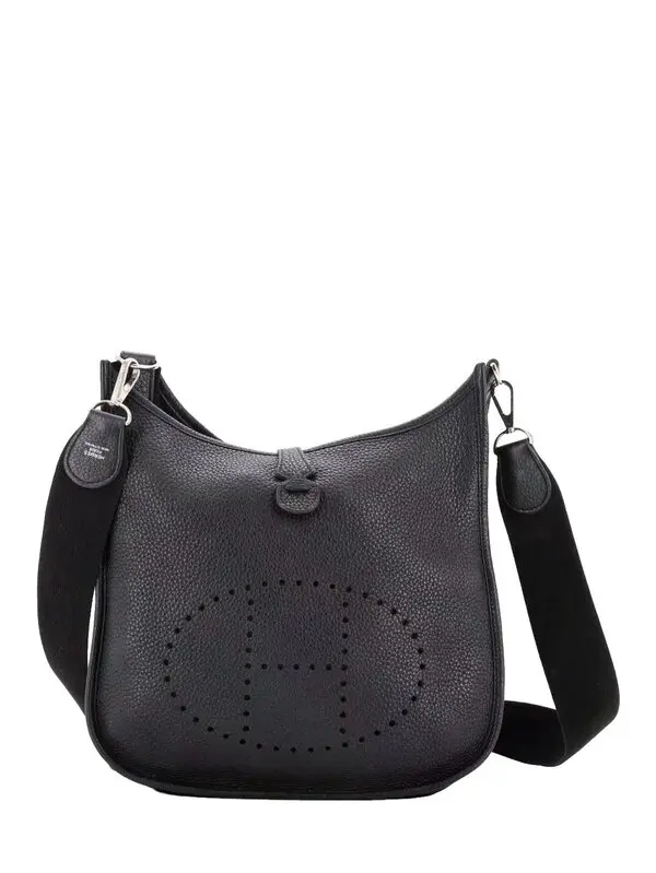 Hermès Evelyne Bag Gen Iii Clemence Pm Crossbody Bag - Black