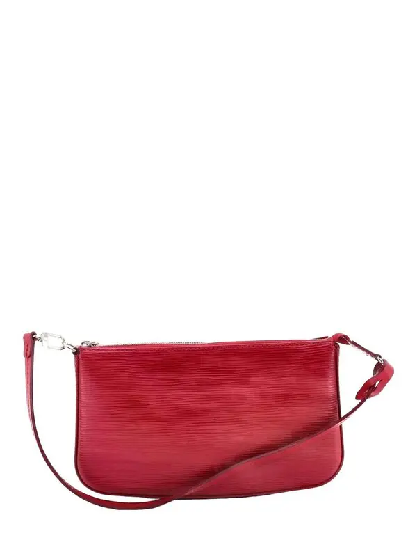 LOUIS VUITTON Pochette Accessoires Nm Epi Leather Clutch Bag - Pink