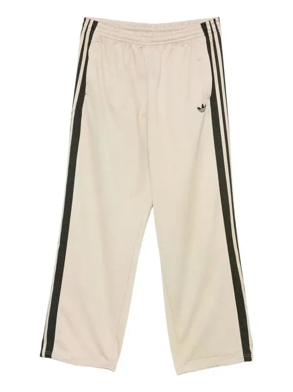 Adidas Side-stripe Track Pants - Neutrals
