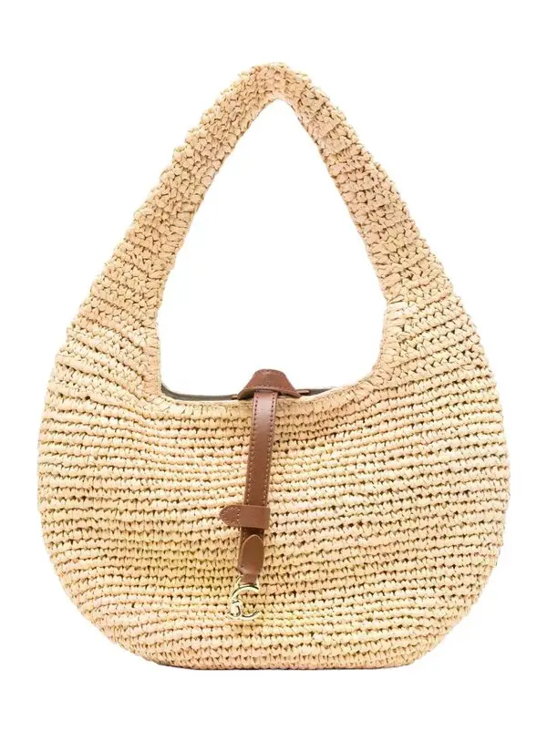 COCCINELLE C-me Medium Crochet Shoulder Bag - Neutrals