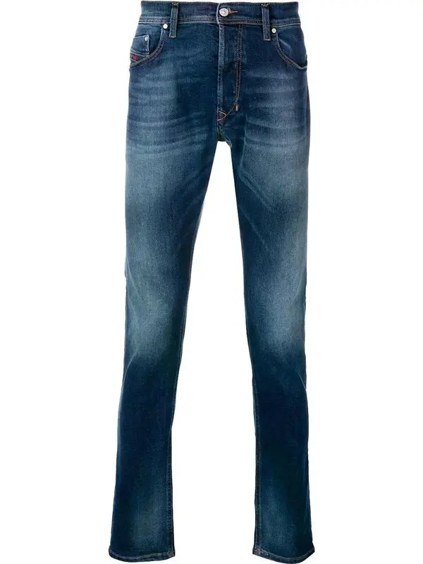 DIESEL® Washed Out Skinny Jeans - Blue