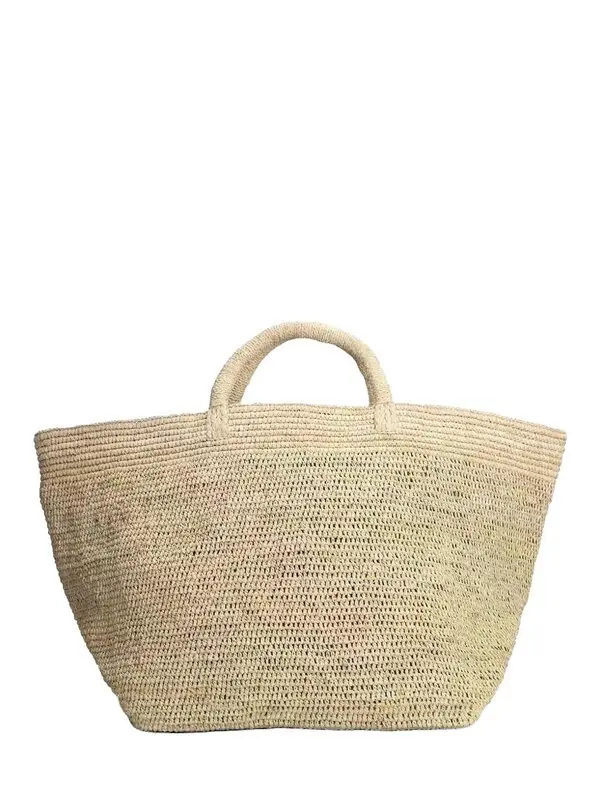 IBELIV Woven Design Tote Bag - Neutrals