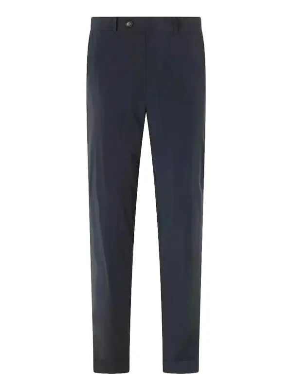 RRD Tailored Trousers With Logo Patch - Blue