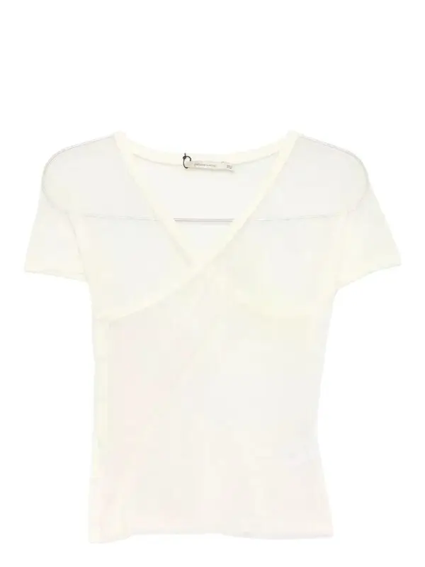 Paloma Wool Olimpia Mesh T-shirt - Yellow